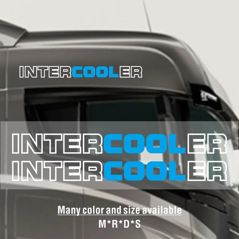 Voor-Volvo-Daf-Scania-Intercooler-Cabine-Raamstickers-X-2-Truck ...