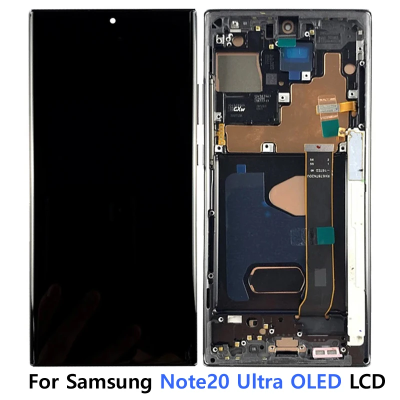Test OLED Display For Samsung Galaxy Note 20 Ultra 5G LCD Display N985F ...