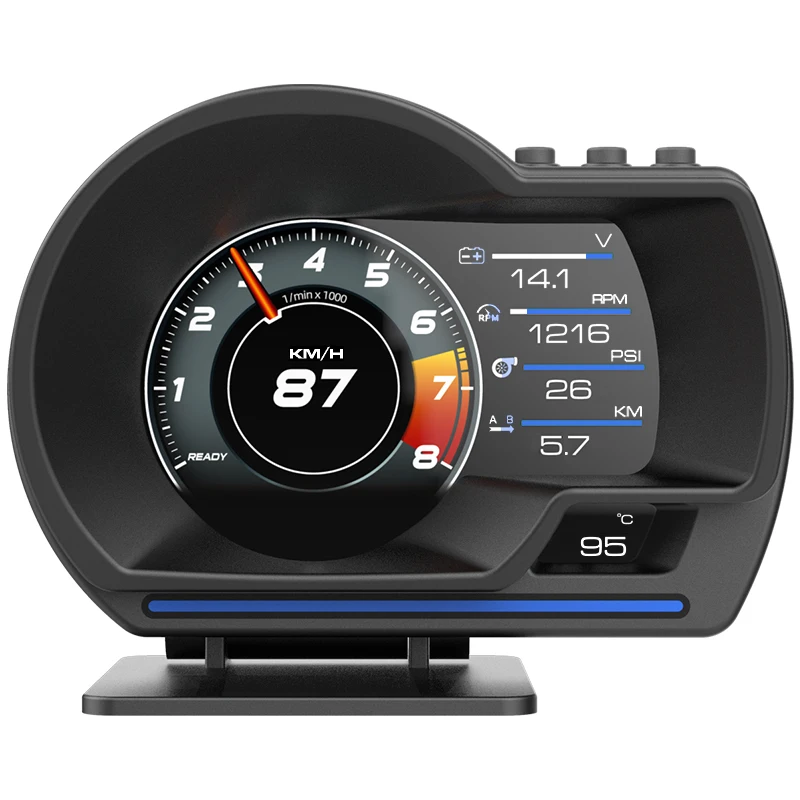 Newest-A501-OBD2-Car-Head-Up-Display-HUD-Smart-Car-Water-Oil-temp-Turbo ...