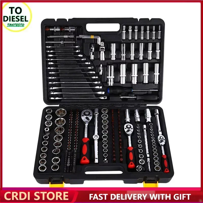 216PCS-24pins-Quick-Wrench-Car-Repair-Tool-Set-CRIN-Injector-Repair ...