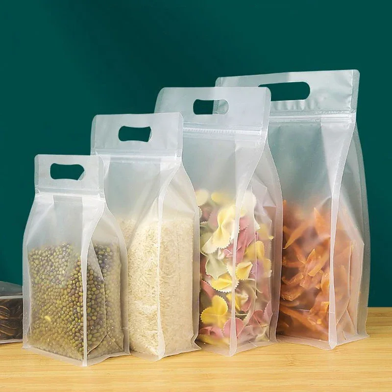 4PC-PET-Food-Storage-Containers-Reusable-Stand-Up-Zip-Shut-Bags ...