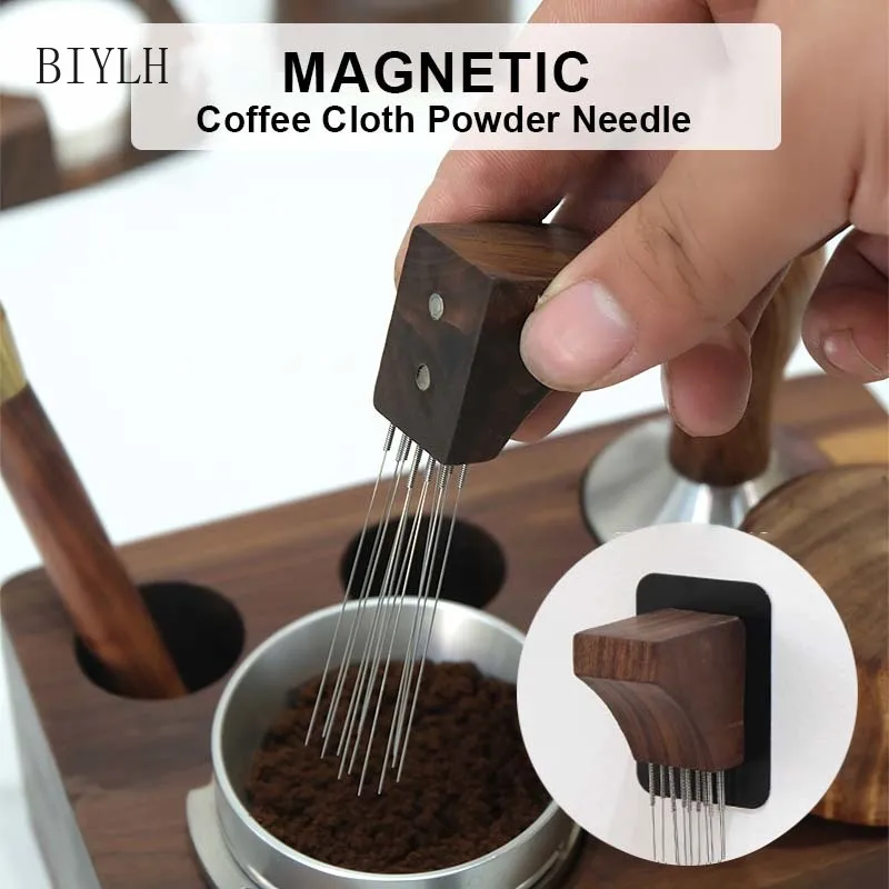 Hand-brewed-Coffee-Cloth-Powder-Needle-Magnetic-Handheld-Powder-Block ...