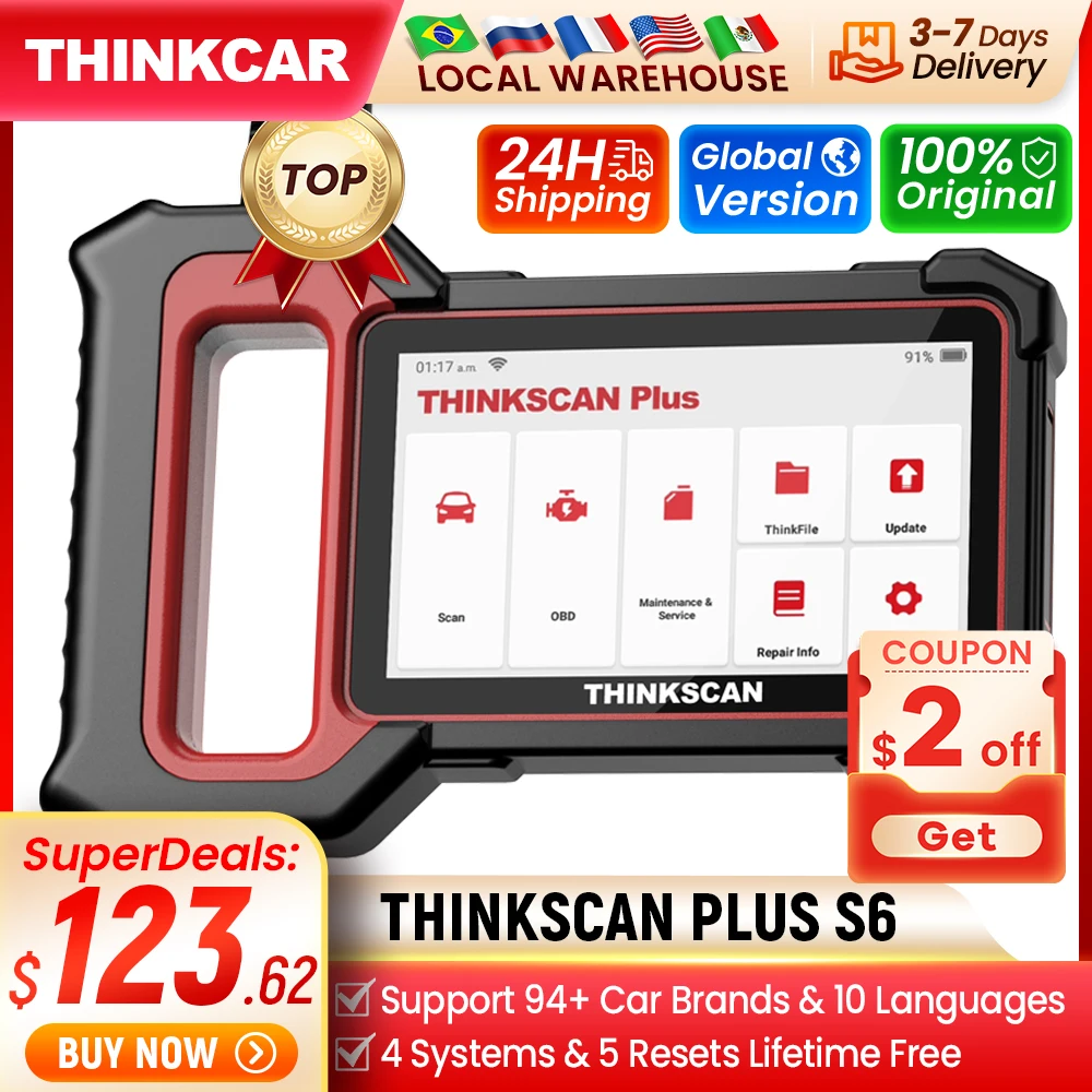 THINKCAR-ThinkScan-Plus-S4-S5-S6-OBD2-Scanner-Professional-Car ...