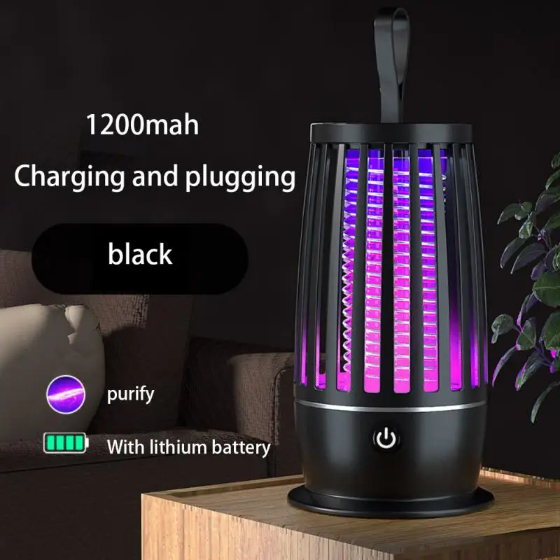 Assassino do mosquito lâmpada anti moustique luz da noite repelente de mosquito elétrico inseto ...