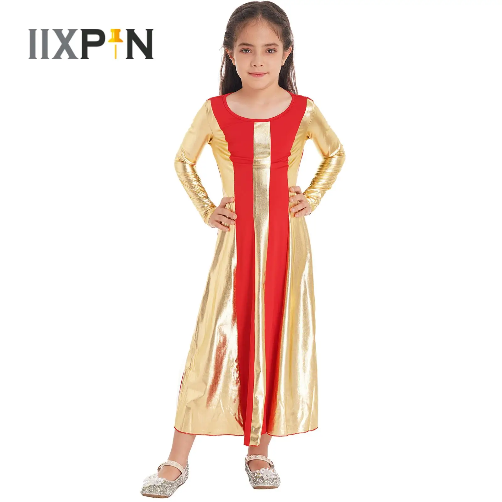 Red Praise Dance Dresses