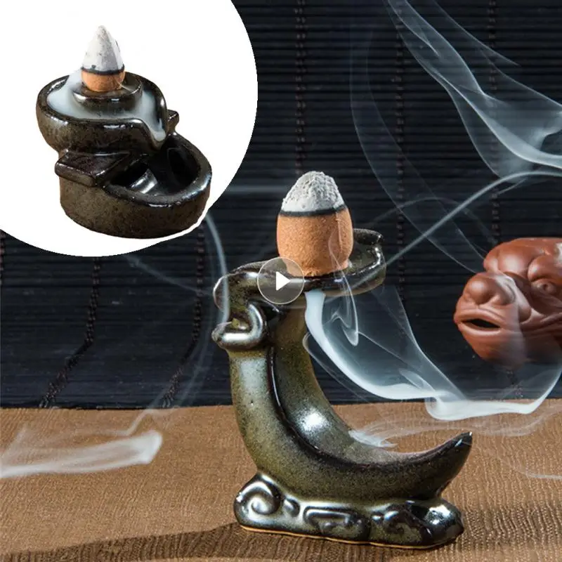 1pc-Retro-Waterfall-Incense-Base-Backflow-Mini-Buddha-Censer-Backflow ...