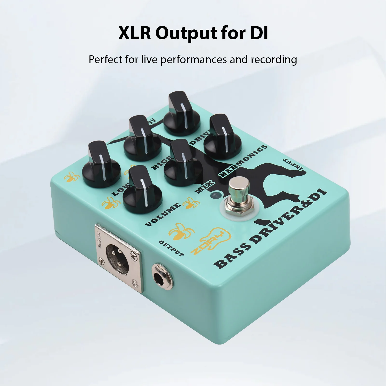 Driver-and-DI-Box-Bass-Effector-Pedal-with-XLR-Output-Bass-Amp-Pedal ...