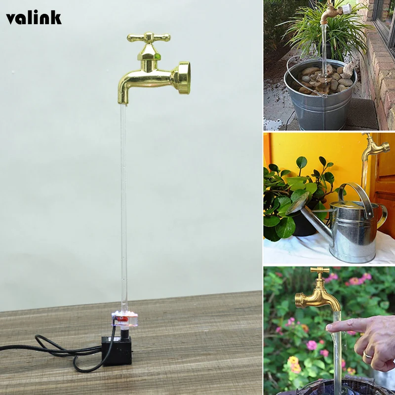 Invisible Flowing Spout Water Can Fountain, Floating Tap Fountain ...