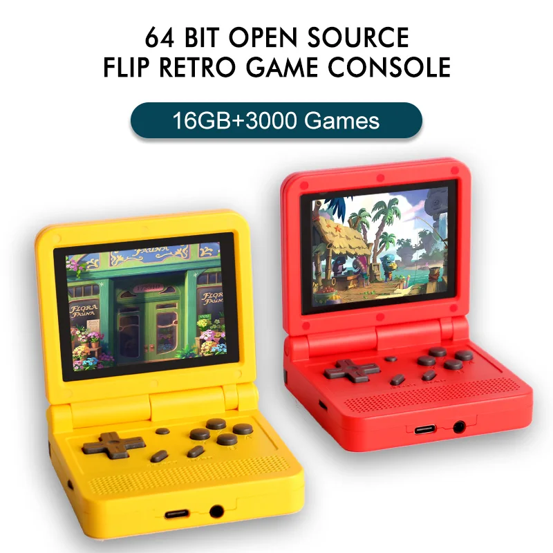 New-V90-Handheld-Game-Console-Pocket-Flip-3-0-IPS-Open-Source-System ...