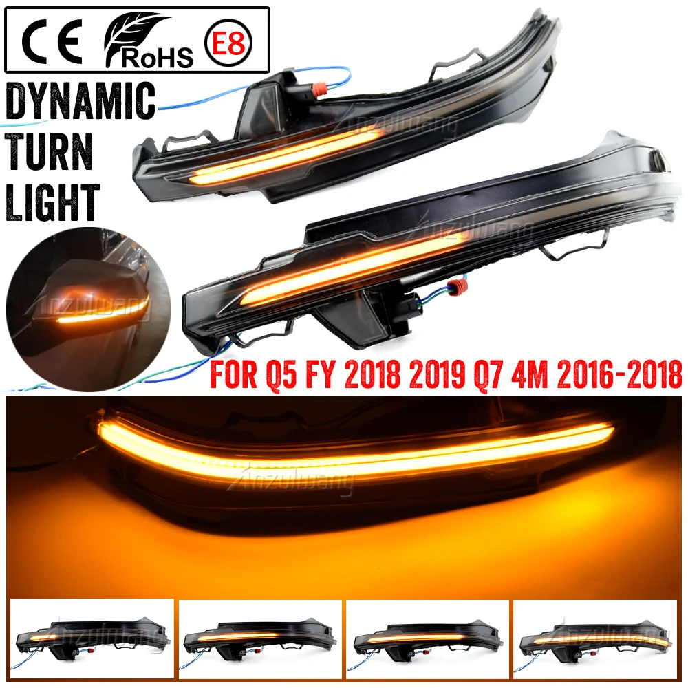 2Pieces-LED-Dynamic-Turn-Signal-Blinker-Sequential-Side-Mirror ...