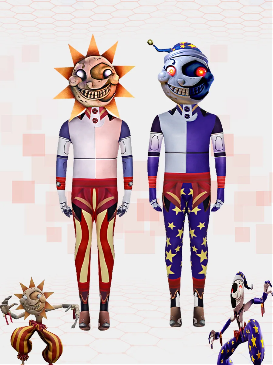 Anime-Sundrop-Moondrop-Cosplay-Costume-Sun-Moon-Clown-Puppet-Cosplay ...