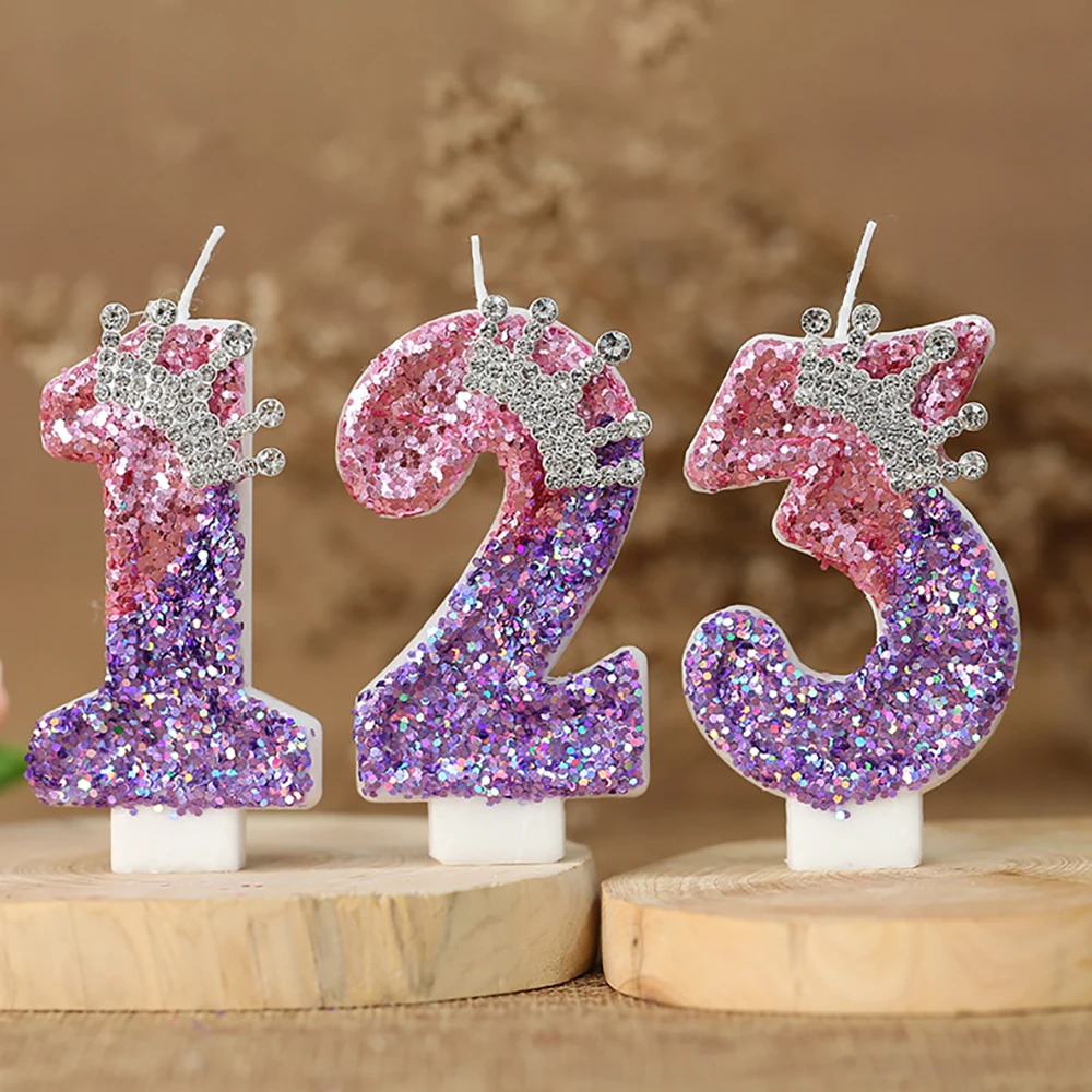 2nd-Birthday-Candle-Cake-Topper-Colour-Changing-Creative-Number-2 ...