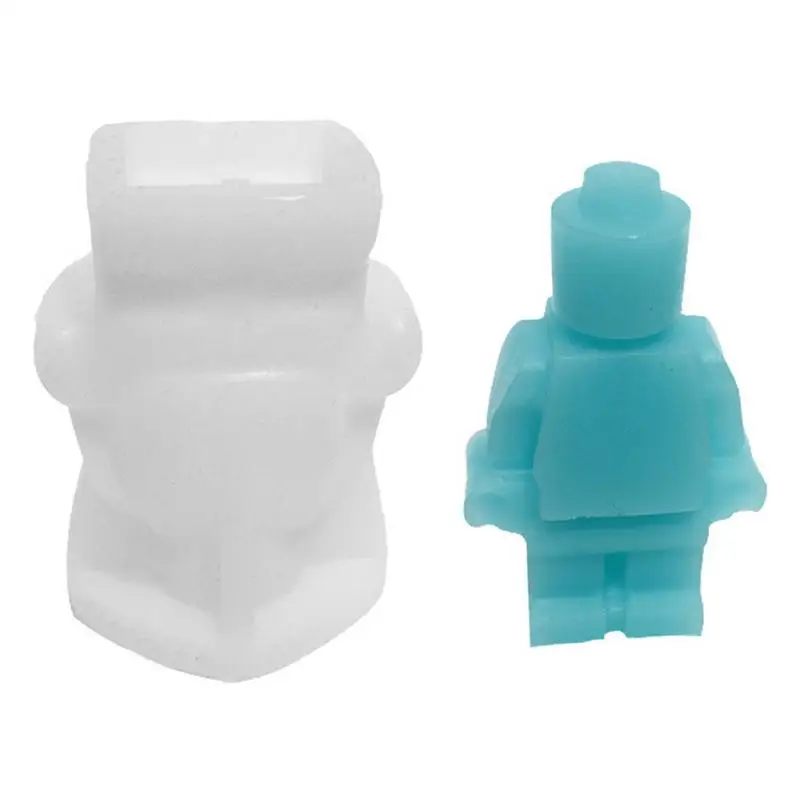 Robot-Soap-Molds-Reusable-3D-Scented-Candle-Mold-Silicone-Robot-Molds ...