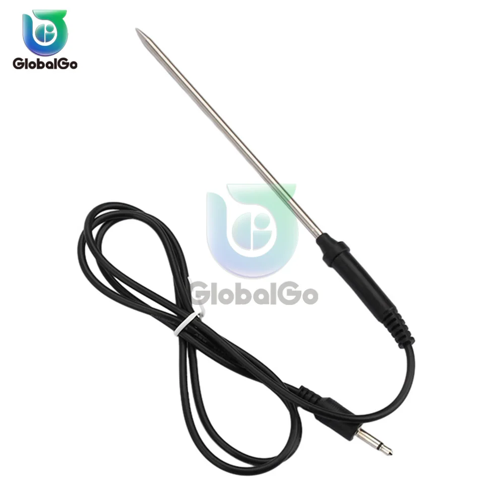 Food-Meat-Thermometer-Probe-Replacement-Waterproof-Temperature-Probe ...