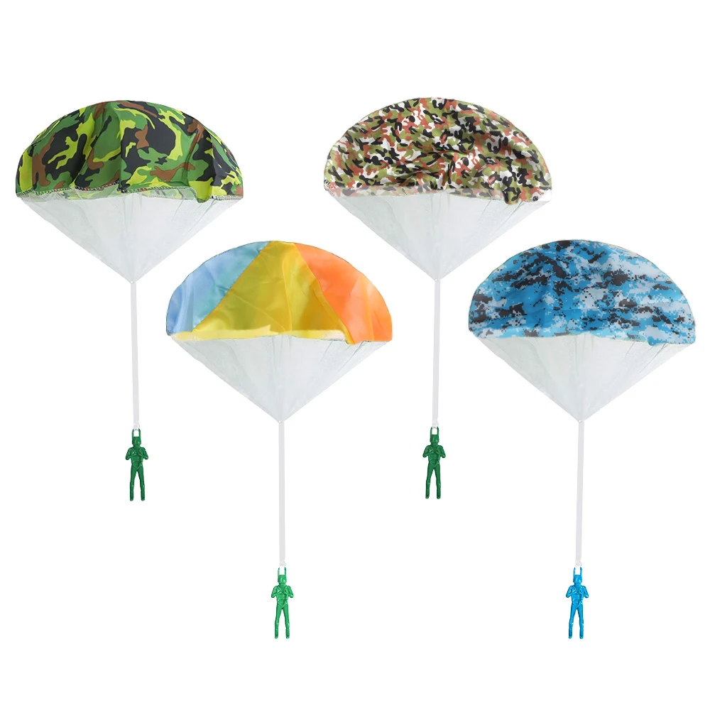 ViiKONDO-Kid-Outdoor-Soldier-Flying-Toy-Parachute-Figure-Mini-Army-Men ...