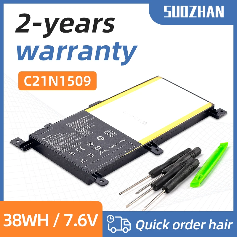 SUOZHAN-7-6V-38WH-C21N1509-Laptop-Battery-for-ASUS-X556U-X556UA-X556UB ...