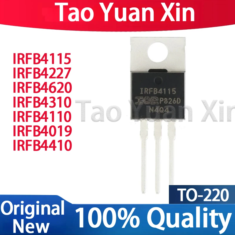 5piece-100-New-IRFB4115-IRFB4227-IRFB4620-IRFB4310-IRFB4110-IRFB4019 ...