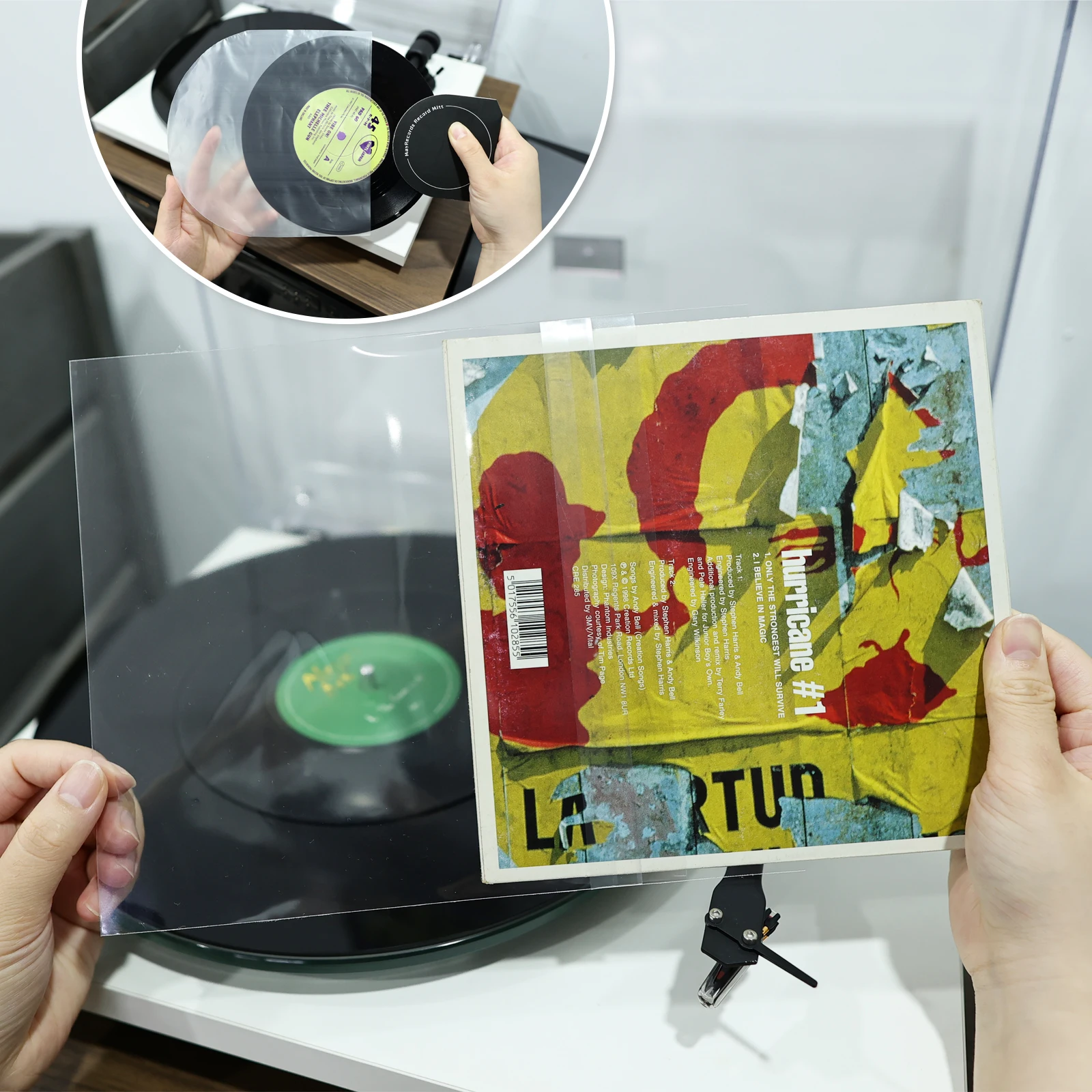 HOT-100Pcs-7inch-Vinyl-Record-Protecter-for-EP-Record-OPP-Gel-Bags-Anti ...