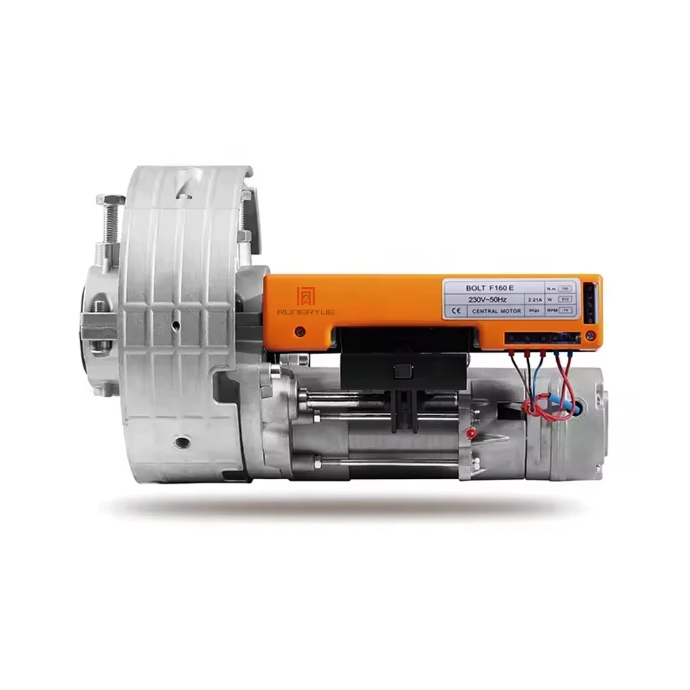 F160E Rolling Shutter Door Central Motor 160KGS Automatic Garage Gate ...