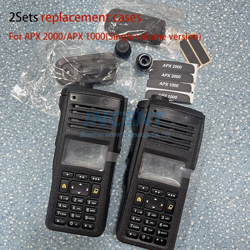 2Sets Replacement Housing Cover Case for Motorola APX1000 APX2000 Two ...
