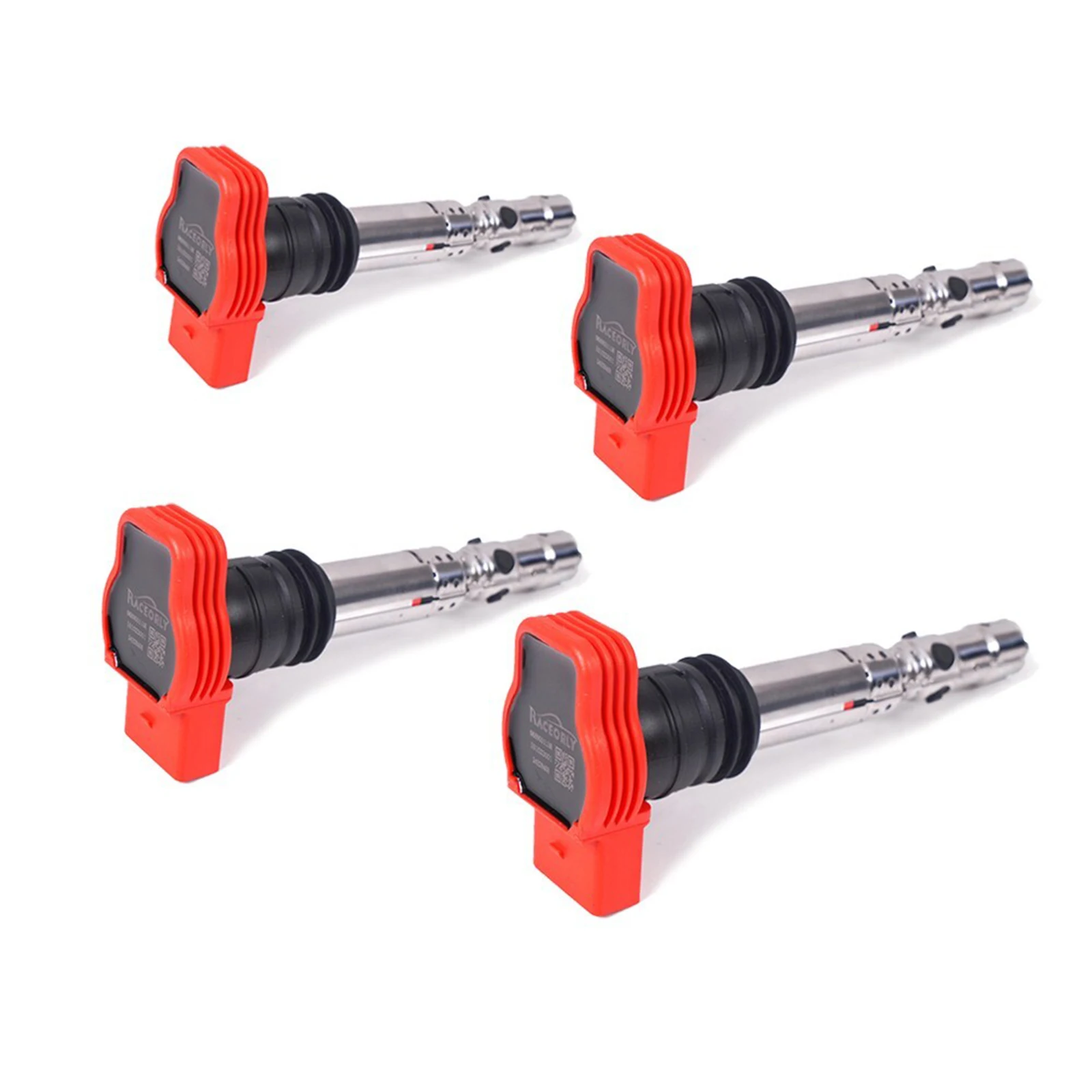 4PCS Ignition Coils For Audi A4 A6 TT VW Beetle Golf Jetta Passat 1.8T ...