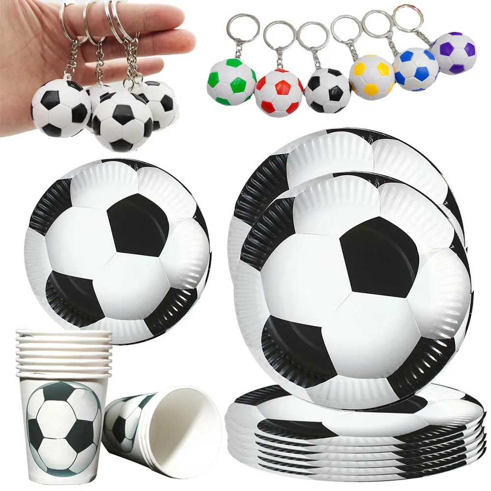 Soccer-Party-Supplies-Soccer-Ball-Themed-Birthday-Party-Plates-Cups ...
