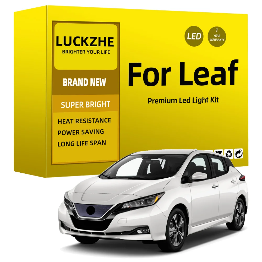 LED Interior Light Bulb Kit For Nissan Leaf ZE0 ZE1 2010 2016 2017 2018 2019 2020 2021 Car Map ...