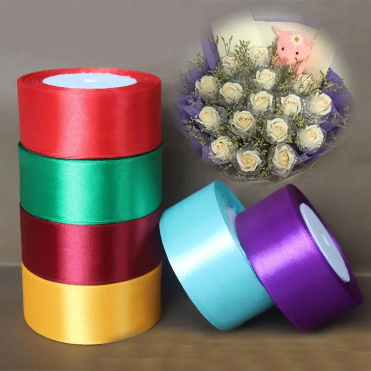 4cm-Silk-Satin-Ribbons-22Meters-Roll-Christmas-Halloween-Gift-Wrapping ...