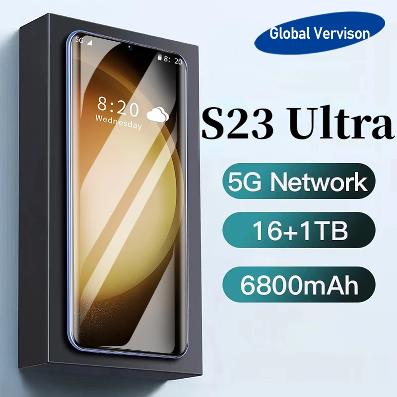 New-S23-Ultra-Smartphone-6-7Inch-HD-6800mAh-16-1TB-Cell-phones-5G ...