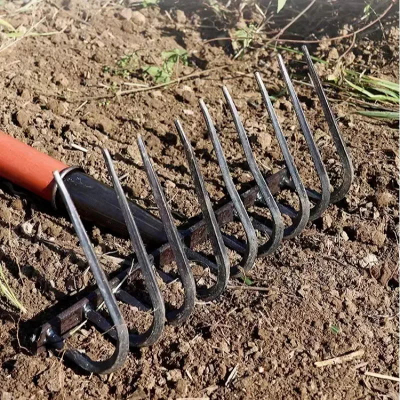 Multifunctional-ninetooth-nail-rake-laborsaving-manganese-steel ...