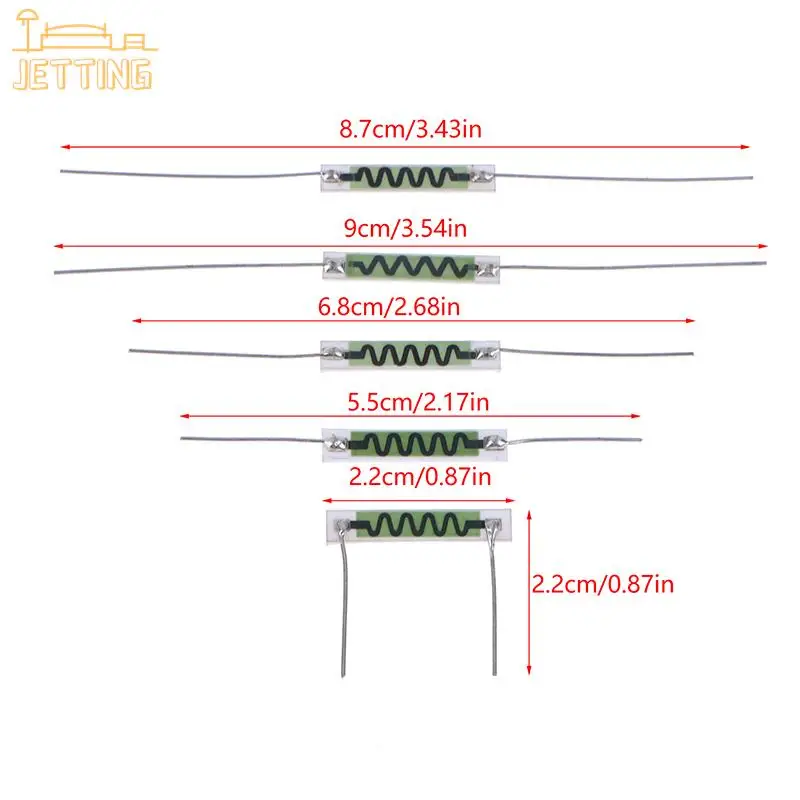 6Pcs-HVR82AL2204J-Ceramic-Chip100M-200M-300M-500M-1G-Metal-Non ...