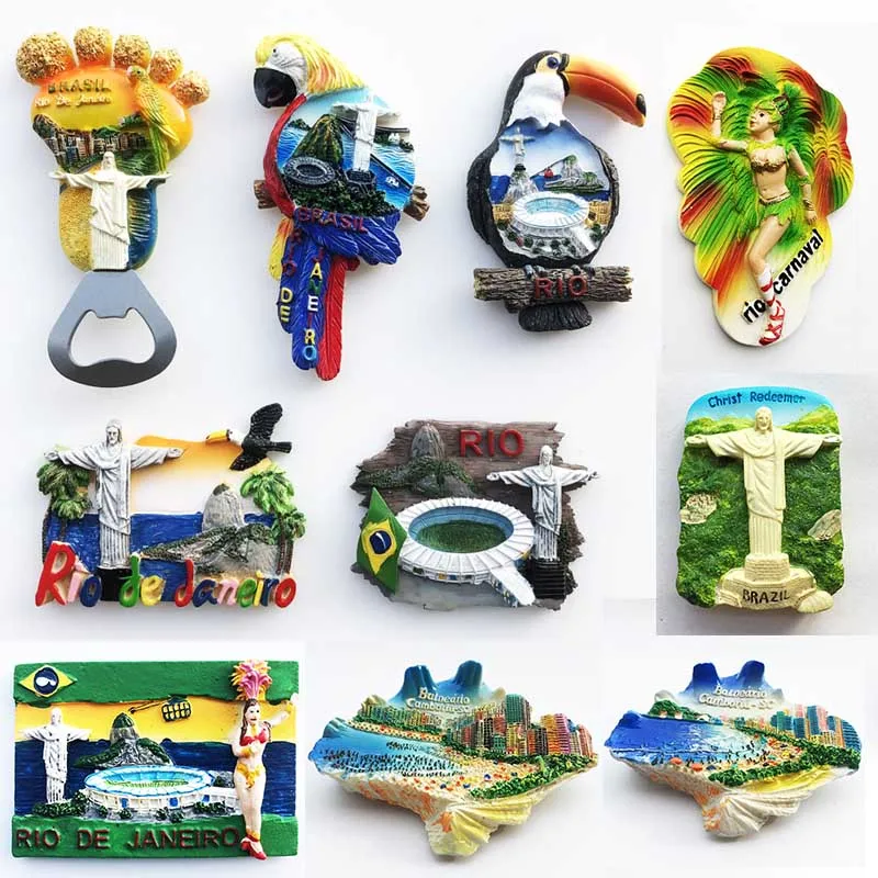 Brazil-fridge-magnet-Rio-de-Janeiro-tourist-souvenir-bottle-opener ...
