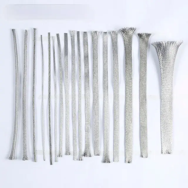 5M 304 Stainless Steel Wire Cable Braided Sleeve Metal Sheath ...