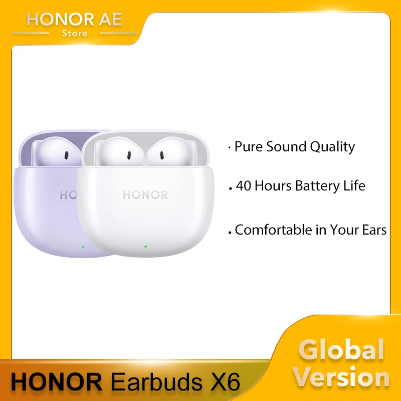 HONOR-Earbuds-X6-Call-Noise-Cancelling-TWS-Earphone-Bluetooth-5-3-True ...