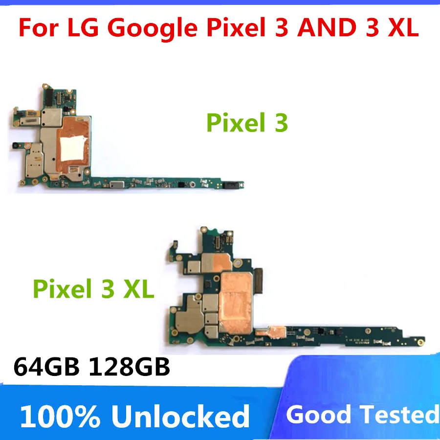 LG 구글 픽셀 3/픽셀 3 XL 마더보드, 풀 잠금 해제 LG 구글 픽셀 3/3XL 메인 보드 64gb 128gb 용 오리지널 로직 보드| | - AliExpress