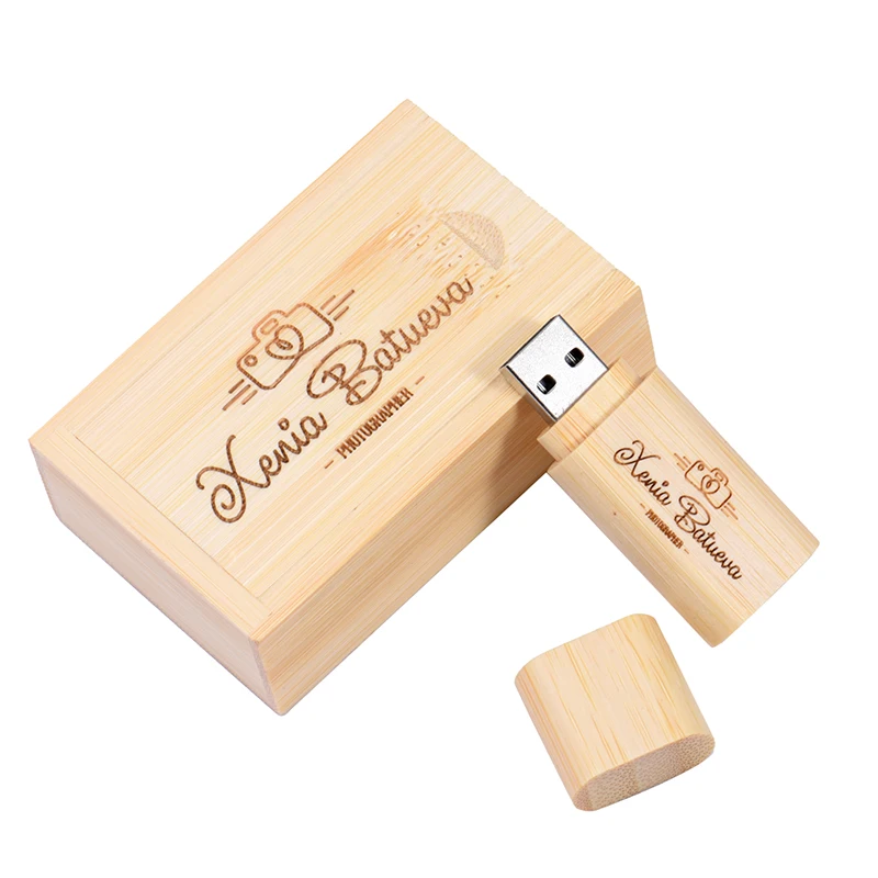 Wooden-Personalized-Custom-USB-Flash-Drives-Free-Logo-Real-Capacity-Pen ...