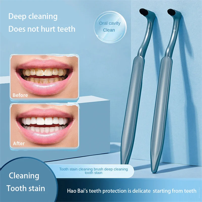 Orthodontic-Interdental-Brush-Toothbrush-Stain-Eraser-Sponge-Remove ...