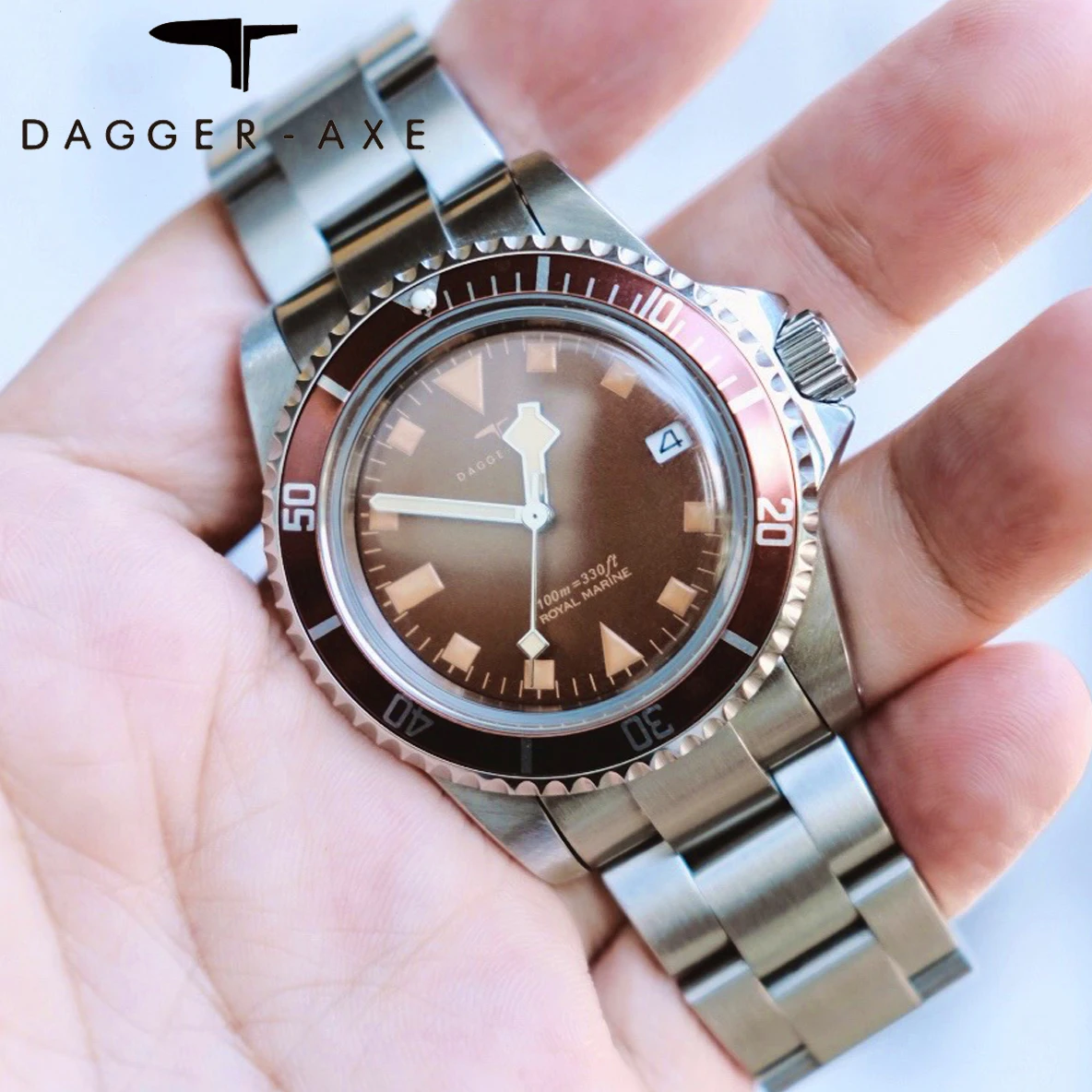 DAGGER-AXE-Watches-Classic-Vintage-NH35-Movement-Automatic-Mechanical-Waterproof-Hardlex-Glass ...