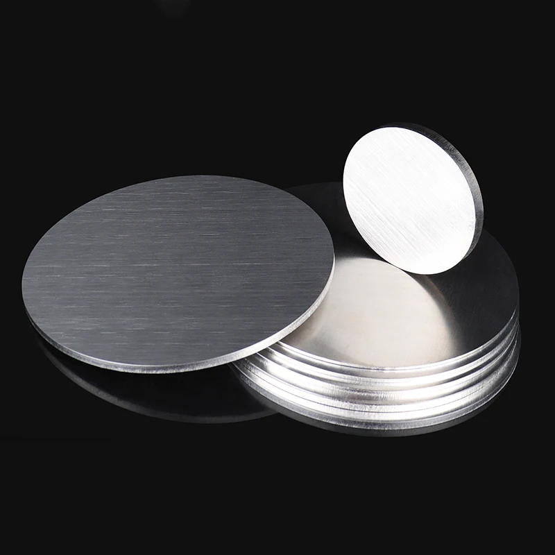 Solid Flat Round Disc 304 Stainless Steel Metal Plate Circular Sheet ...