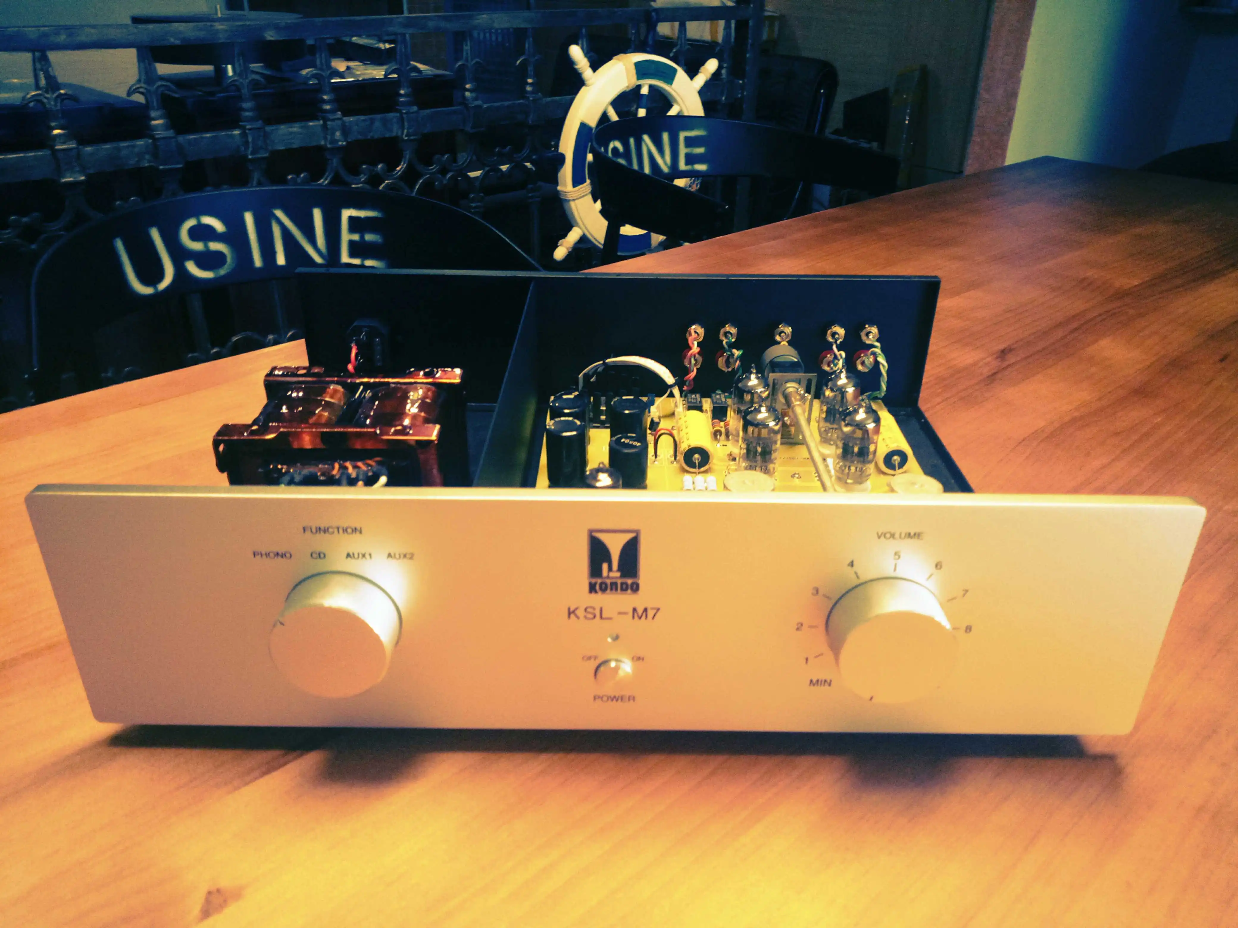 M7 tube pre-amplifier (fourth edition improved version). 6x4 rectifier ...