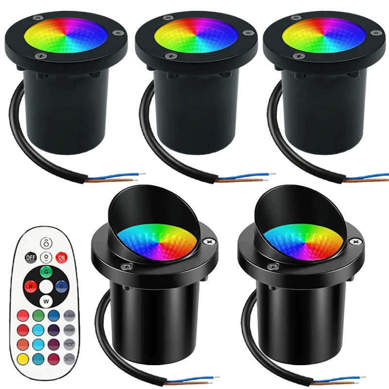Landscape-Light-RGB-Warm-White-LED-In-Ground-Lamp-10W-Landscape ...