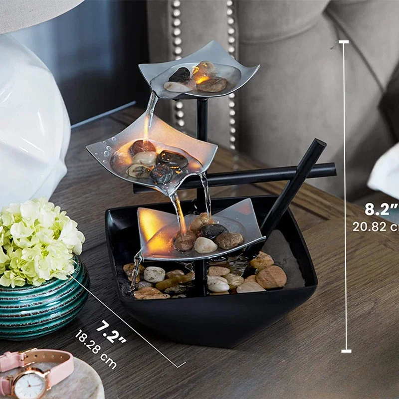 Desktop-Fountain-Homedecor-Flowing-Water-Decoration-Crafts-Office ...