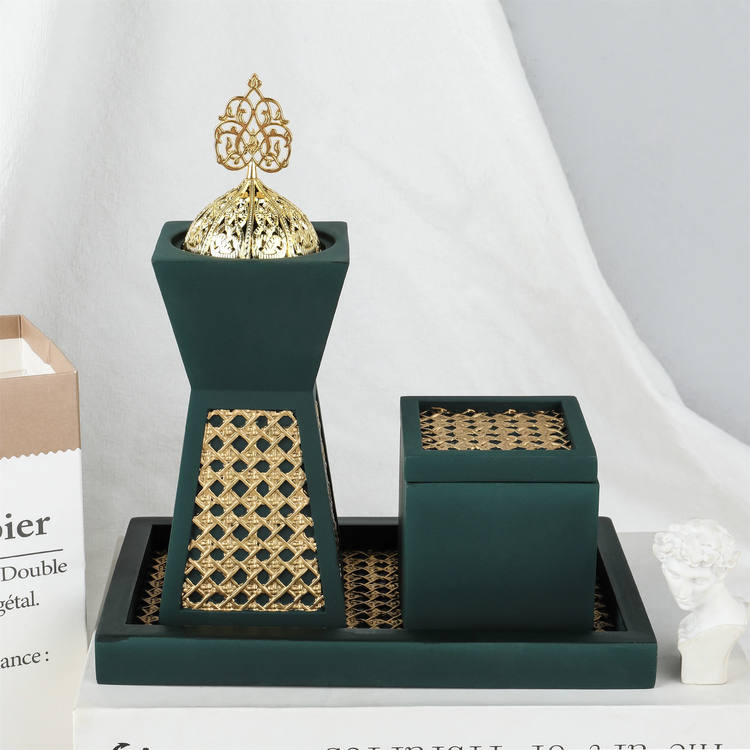 3-In-1-Incense-Burners-Set-Resin-Arabic-Censer-Cone-Arabian-Stick ...