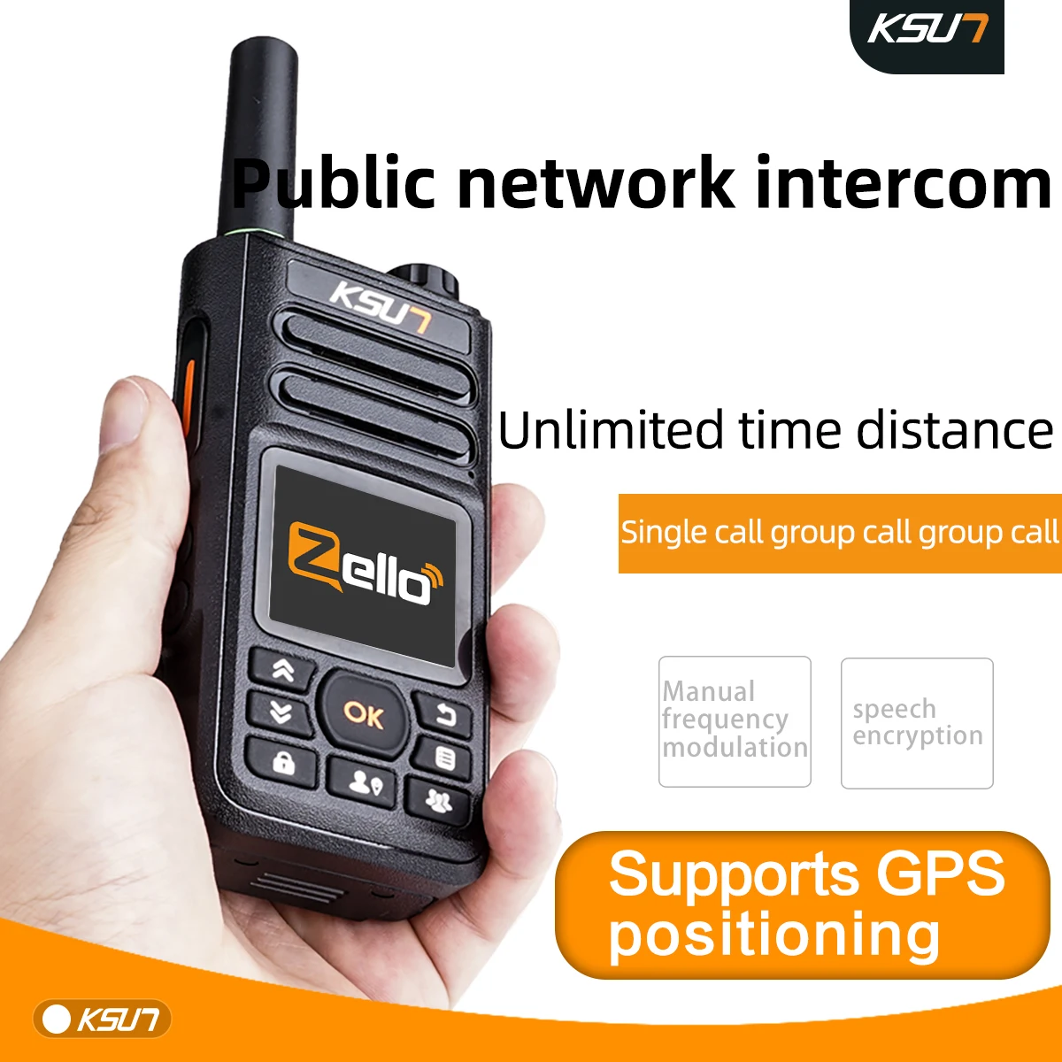 Profissional-PTT-Zello-Walkie-Talkie-R-dio-Wi-Fi-Rede-Celular-Longo ...