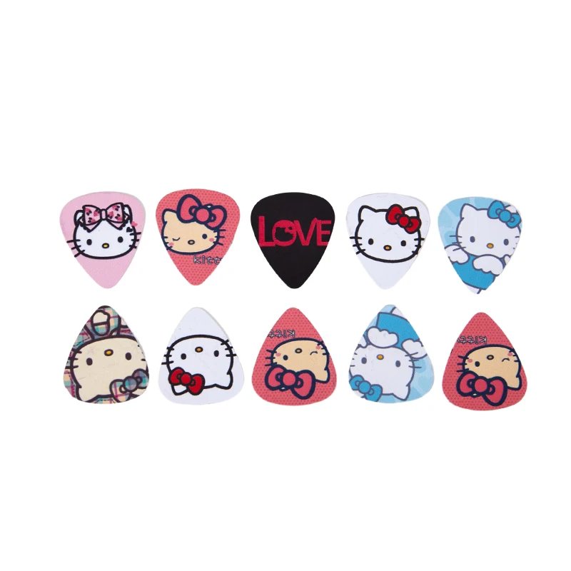 5pcs-Hello-Kitty-Guitar-Picks-Thickness-0-46-0-71-1-Guitar-Paddle-Anime ...
