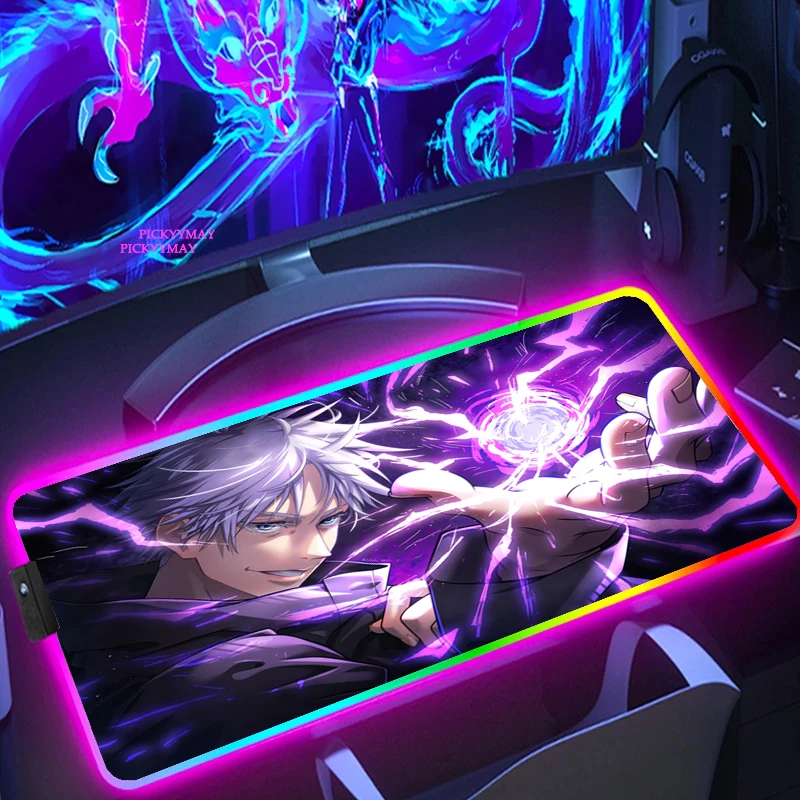 Jujutsu-Kaisen-Gojo-Satoru-alfombrilla-de-rat-n-RGB-para-juegos-tama-o ...