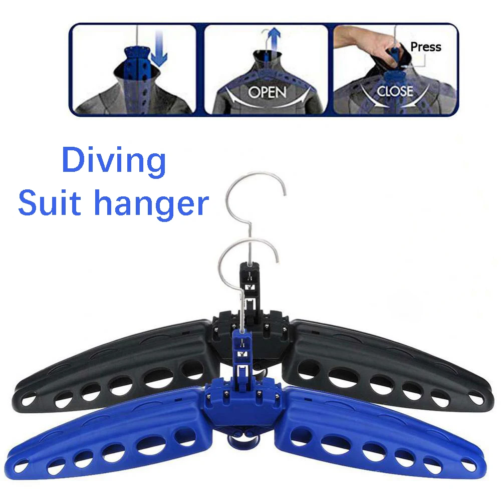 Multi-Purpose-Foldable-Hanger-Stand-For-Snorkeling-Diving-Surf-Wetsuit ...