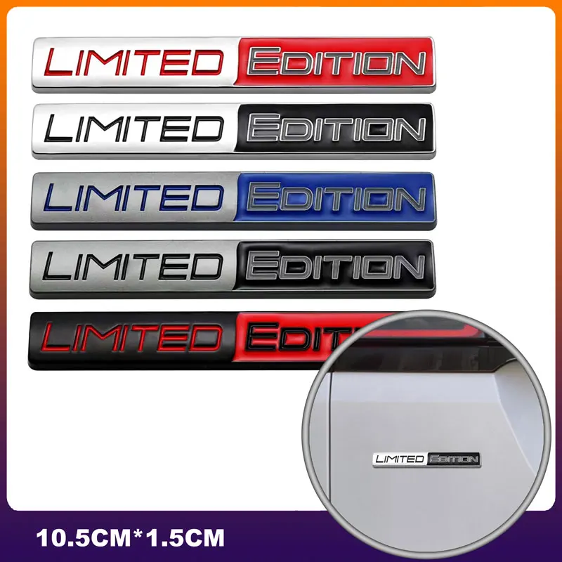 Multi-Style-LIMITED-EDITION-Emblem-Body-Decal-Sticker-Grille-Metal ...