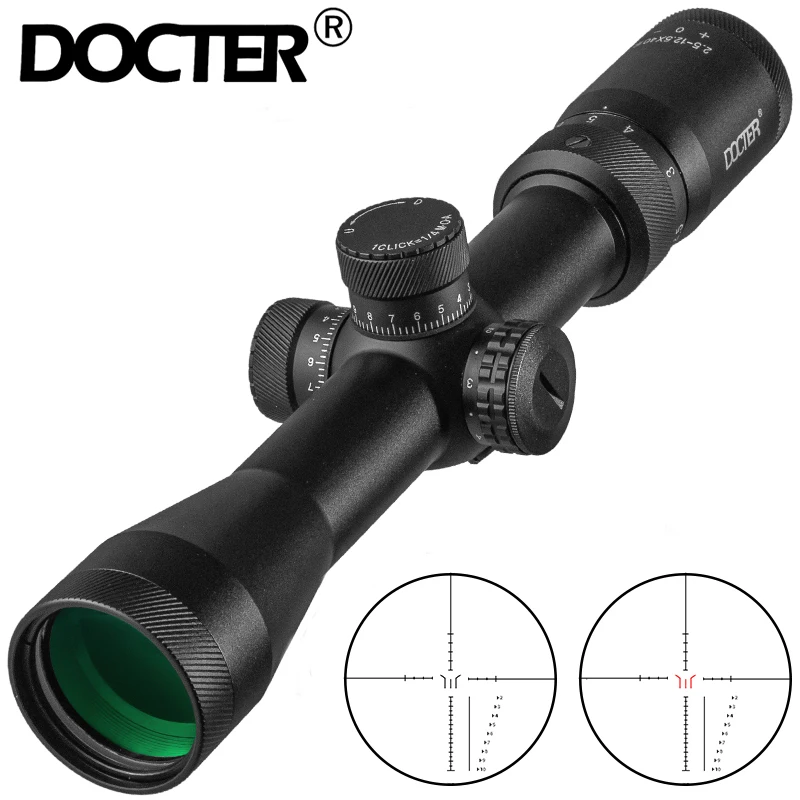 DOCTER-2-5-12-5X40-IR-Scopes-Hunting-Air-Rifle-Scope-Wire-Rangefinder ...