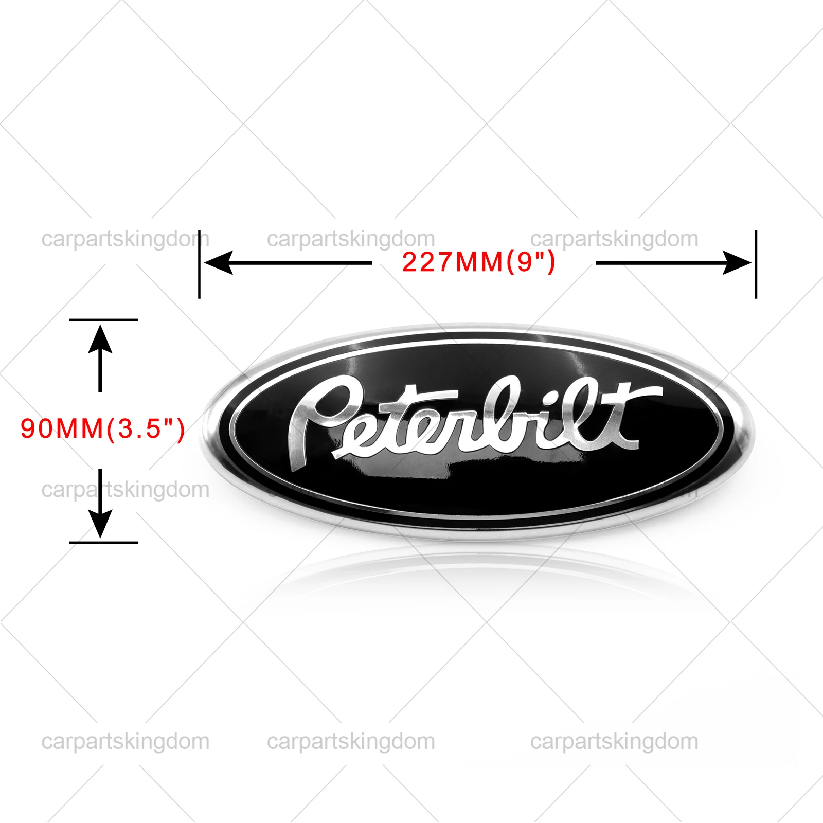 Peterbilt Logo Black